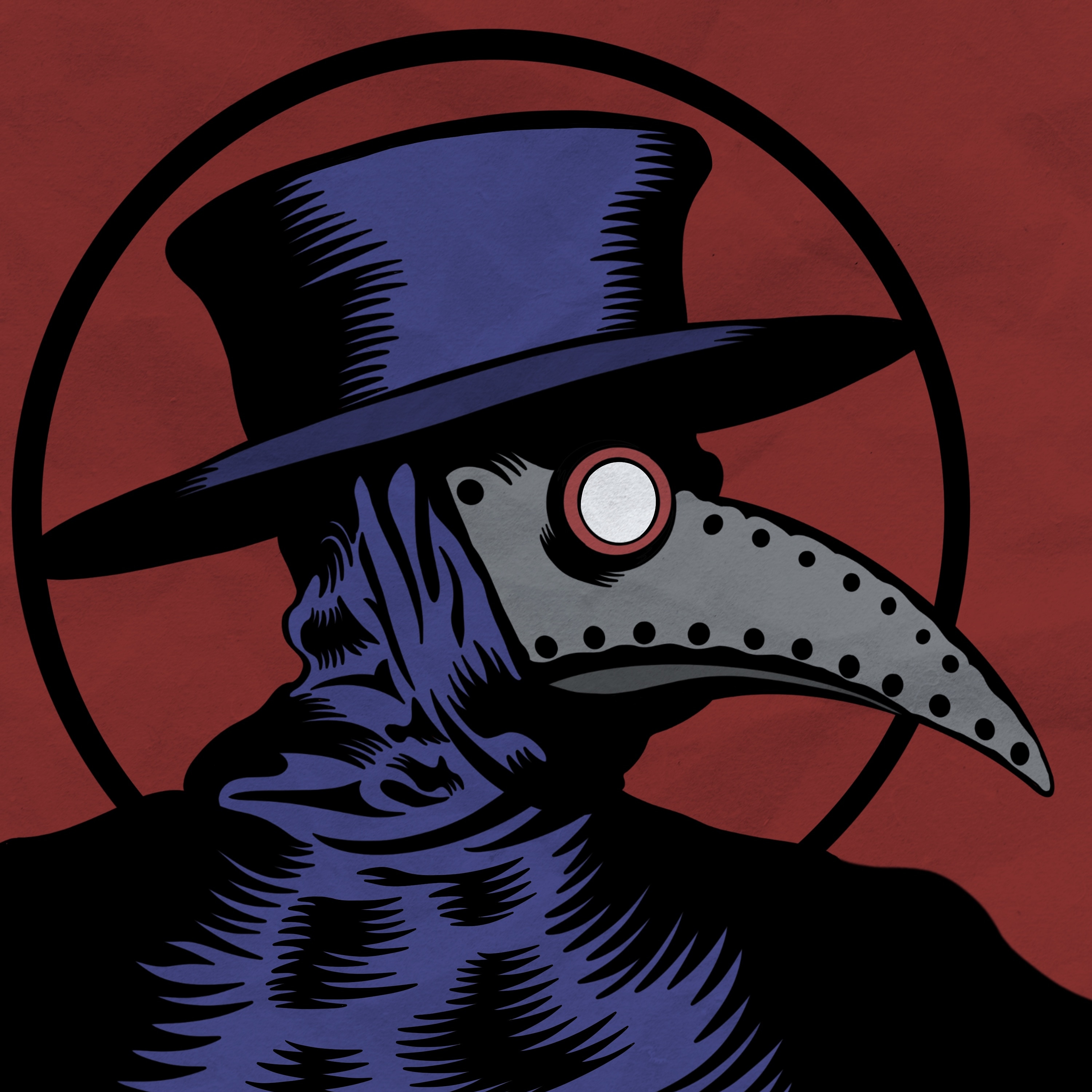 Plague Doctor, Me, Digital, 2021 | Scrolller