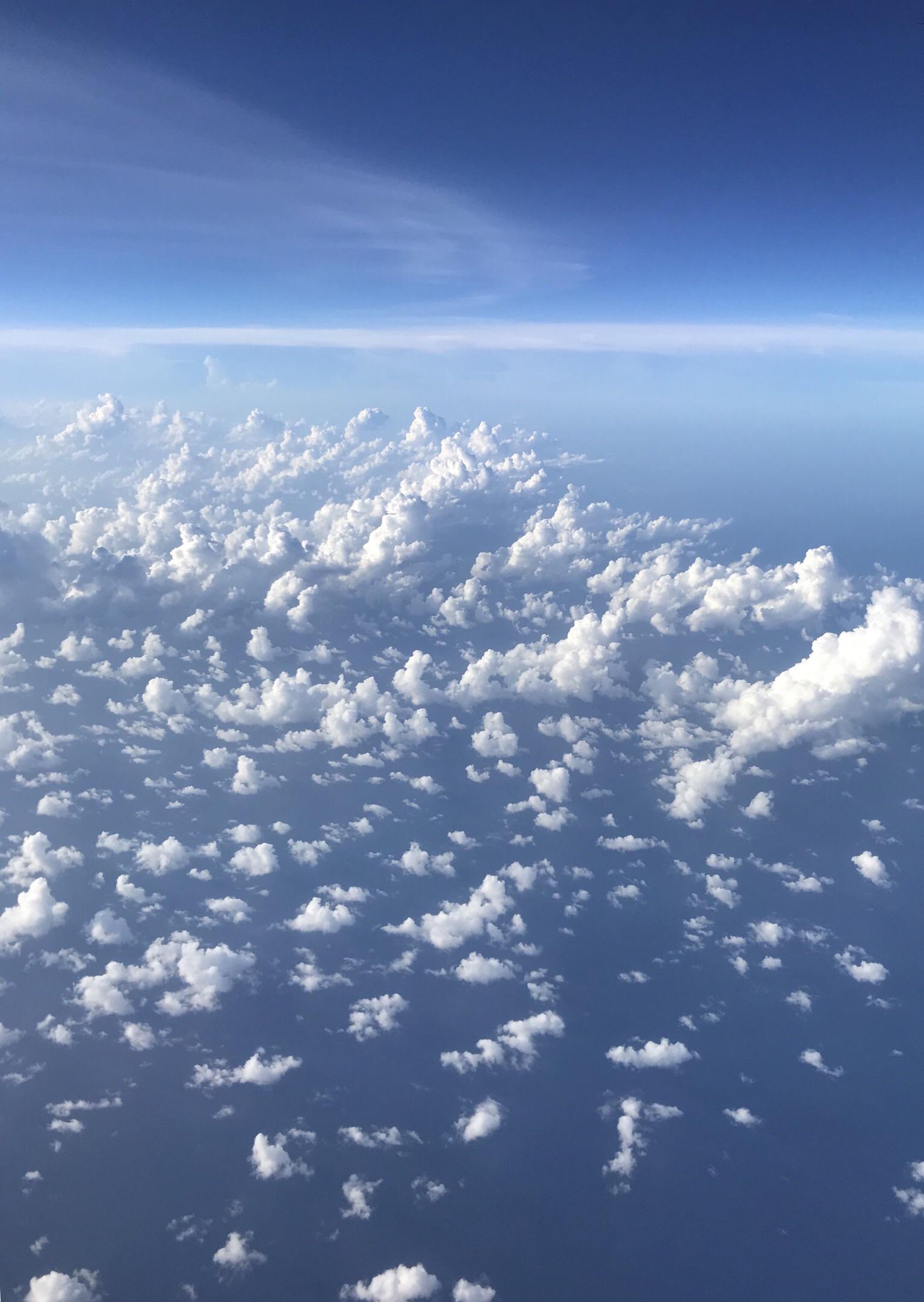 Plane view of some CLOUDS | Scrolller