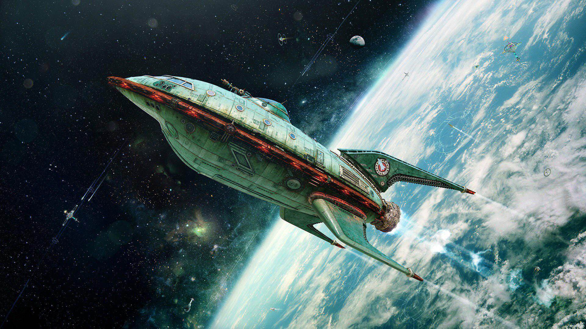 Planet Express [1920x1080] | Scrolller
