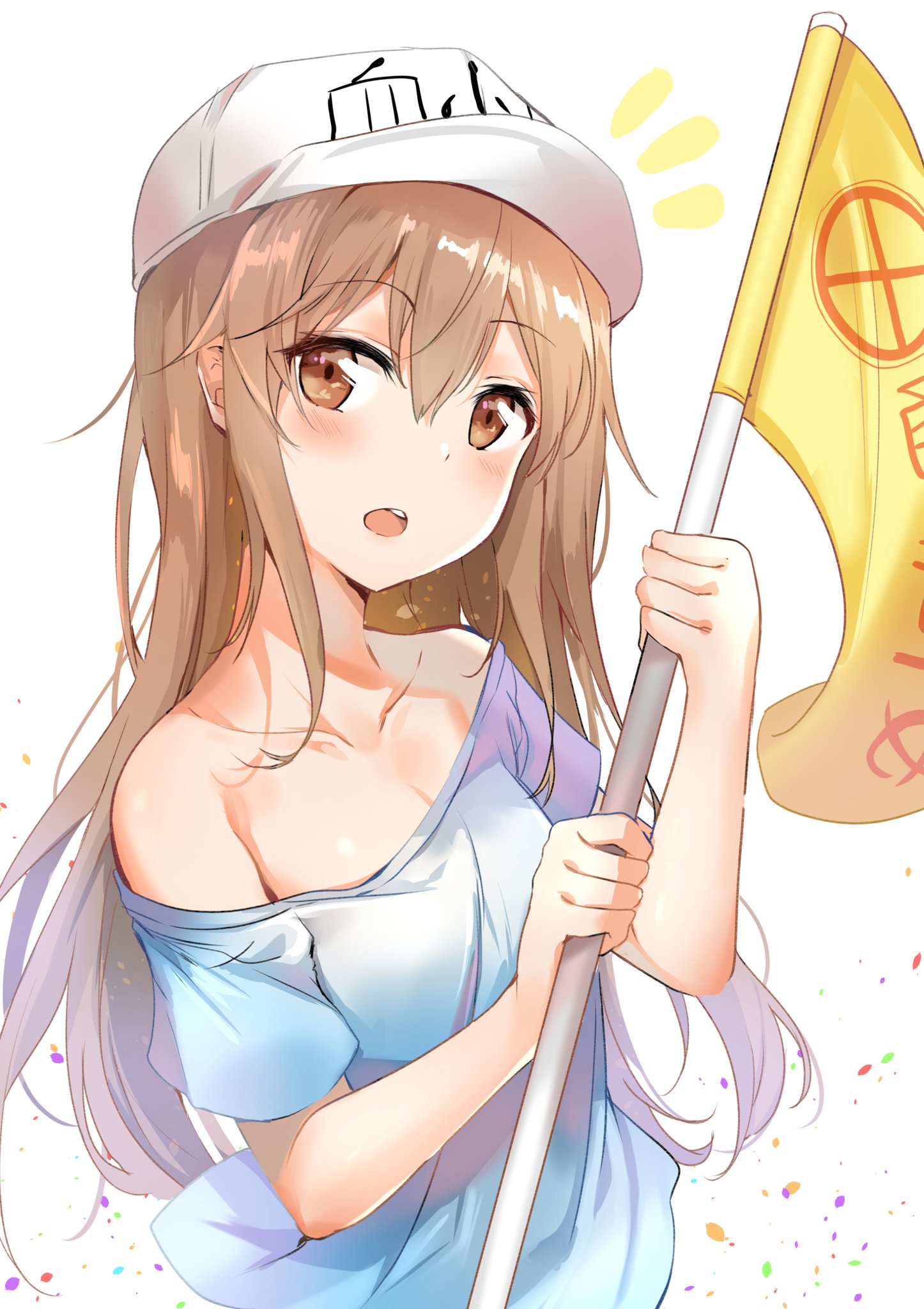 Platelet-chan [cell at work] | Scrolller