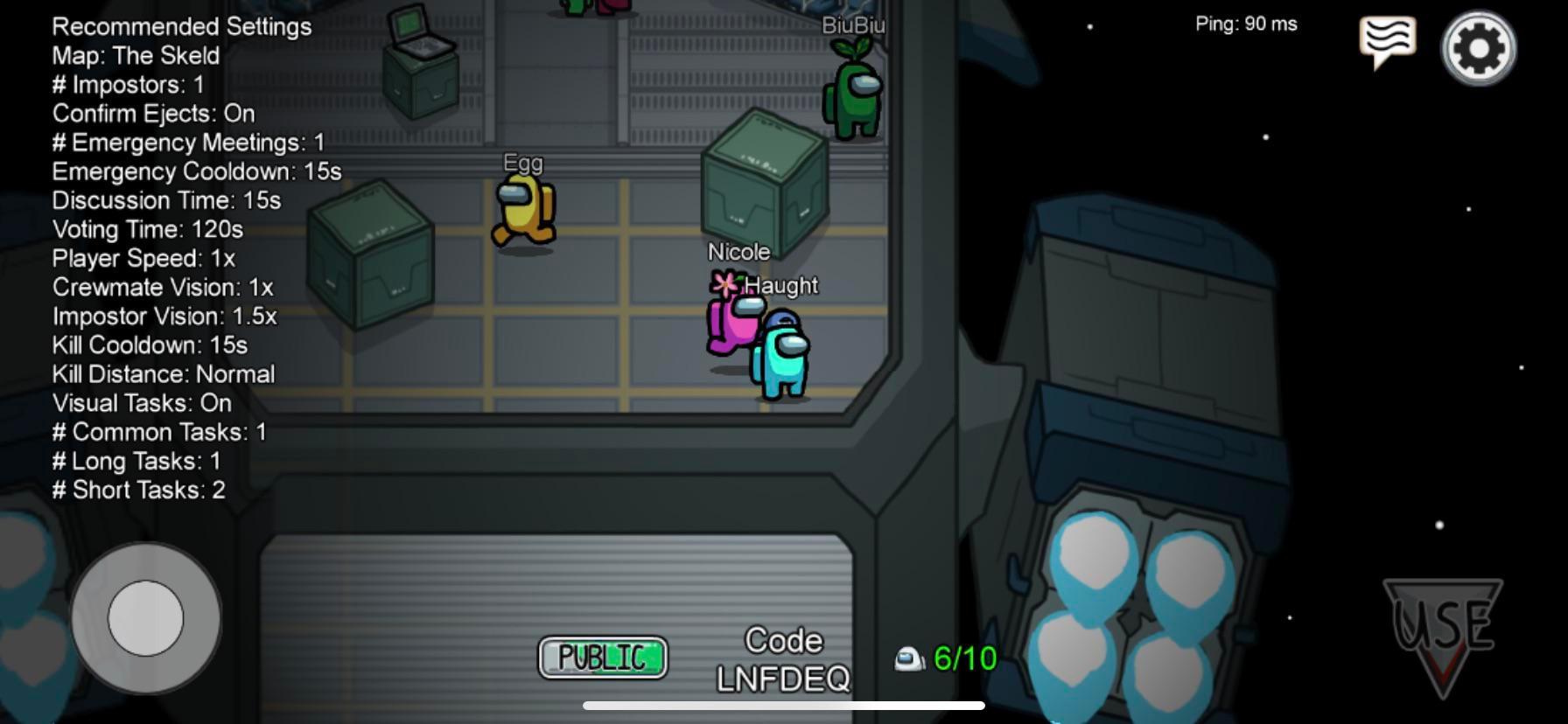 Playing Among Us and this happened lol. | Scrolller