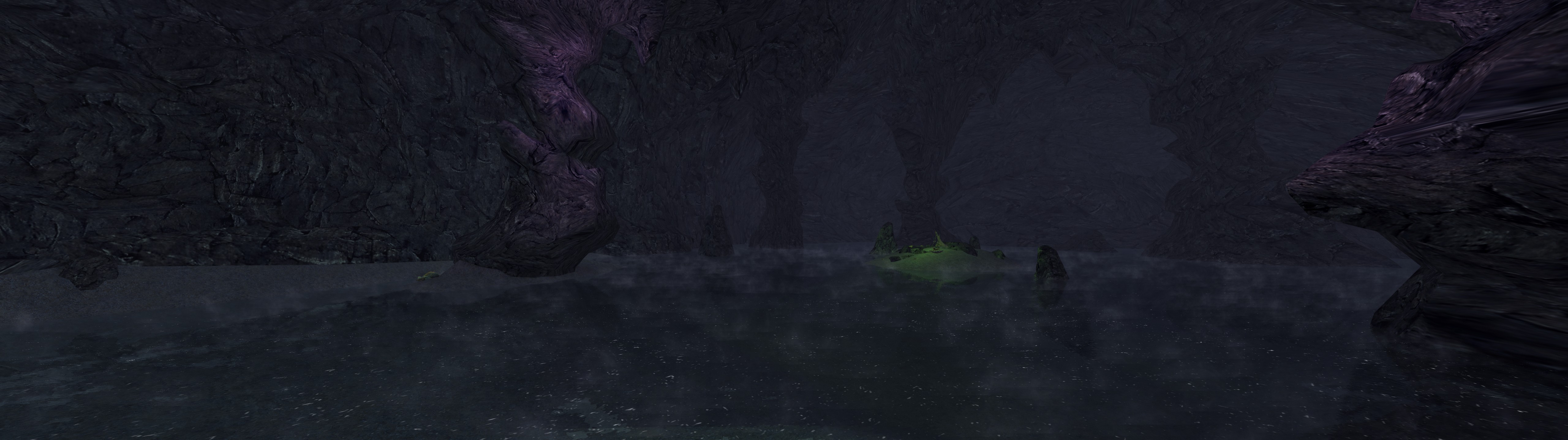 Playing Lotro at 5120x1440p: Gollum Cave | Scrolller