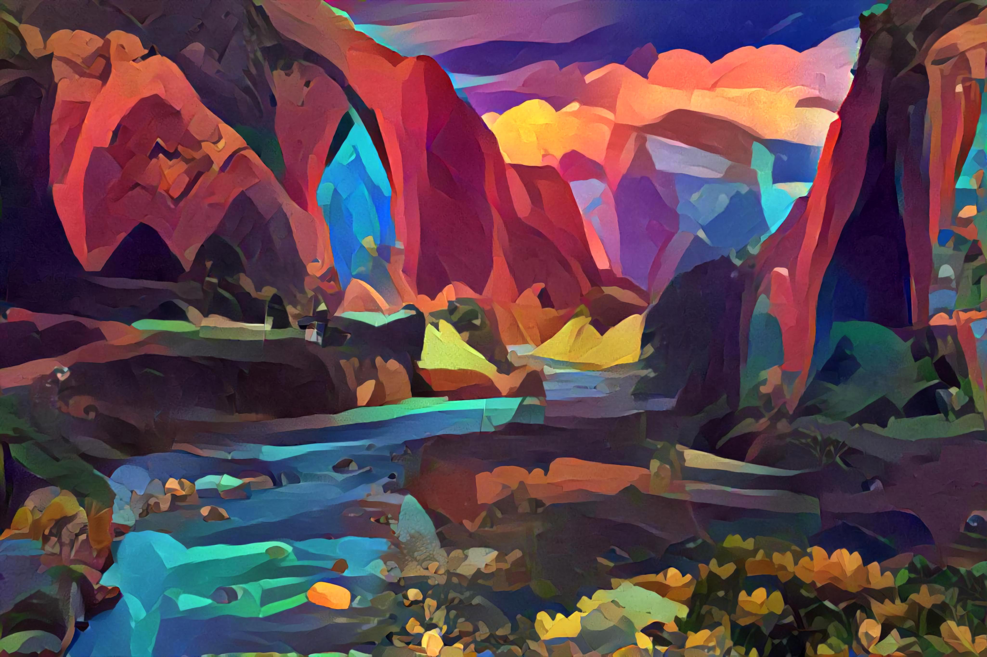 Playing with landscapes | Scrolller