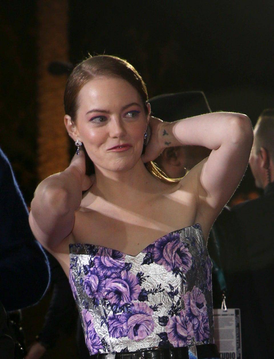 Please give me a self ballbusting joi as Goddess Emma Stone | Scrolller