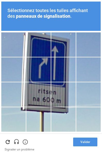 Please select all tiles showing road signs | Scrolller
