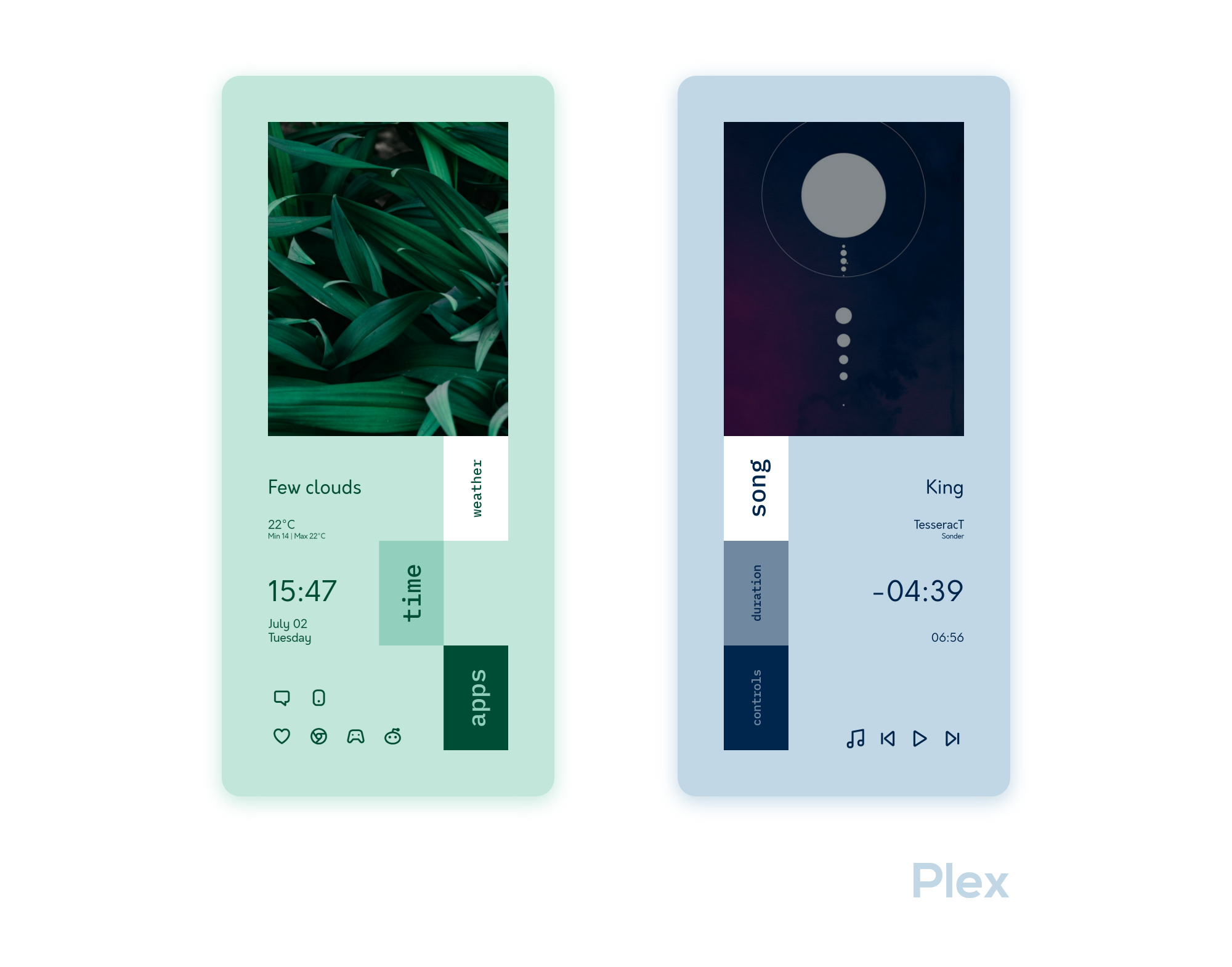 Plex - a setup FROM Stracta for KLWP pack | Scrolller