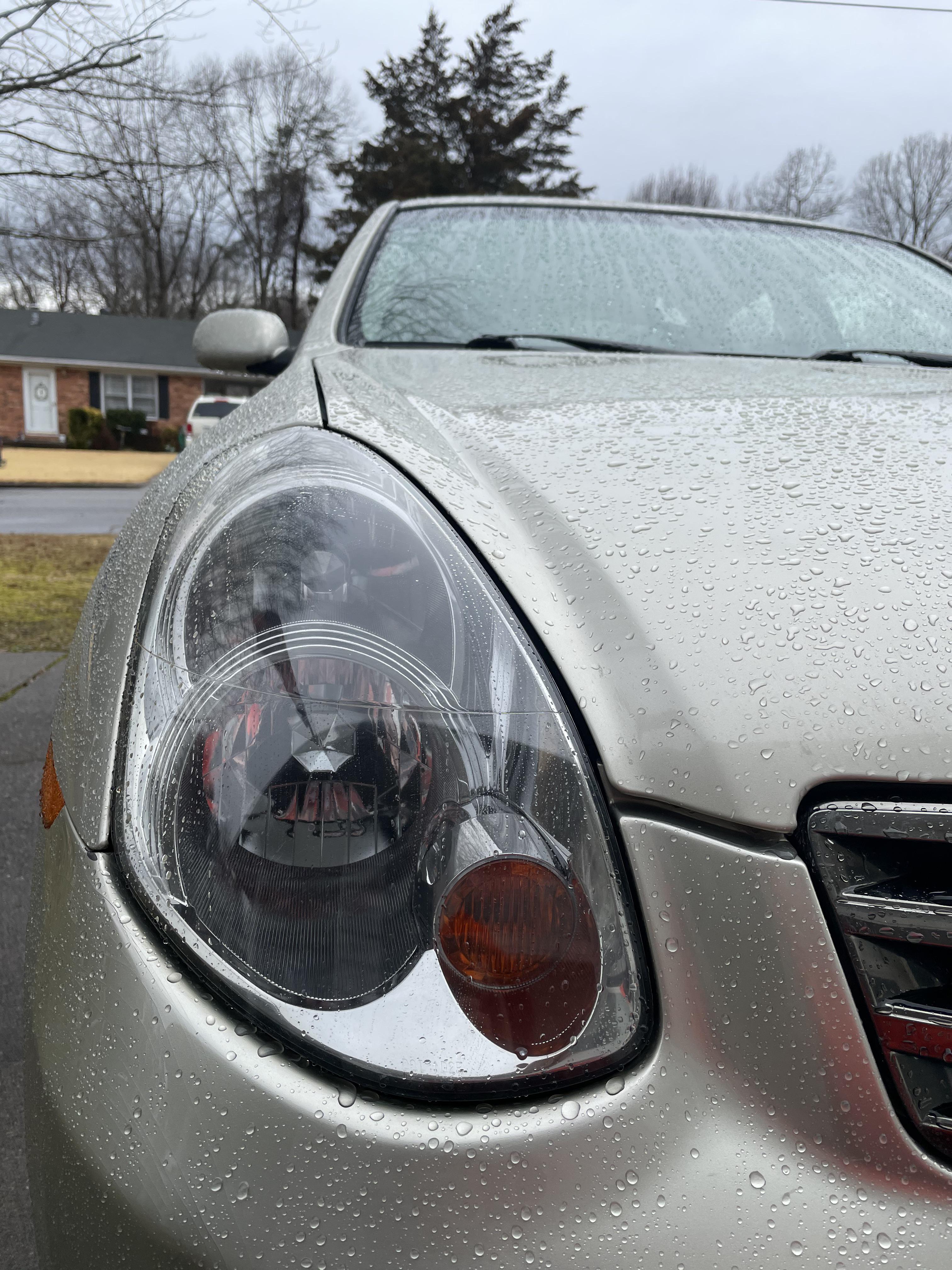 Polished my stock headlights | Scrolller
