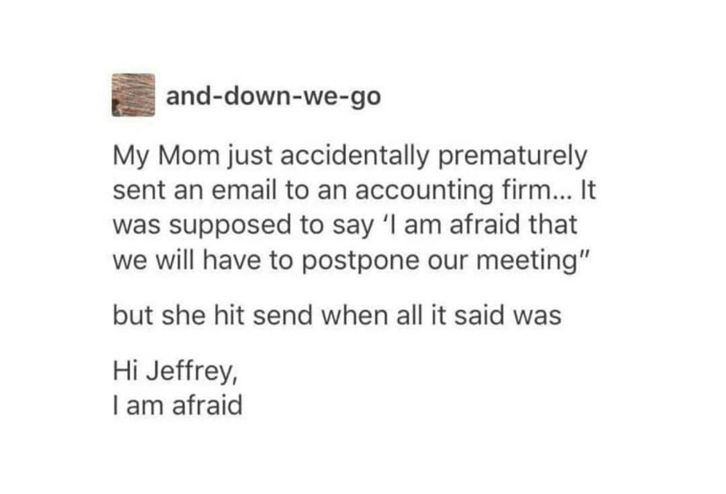 Poor Jeffrey | Scrolller