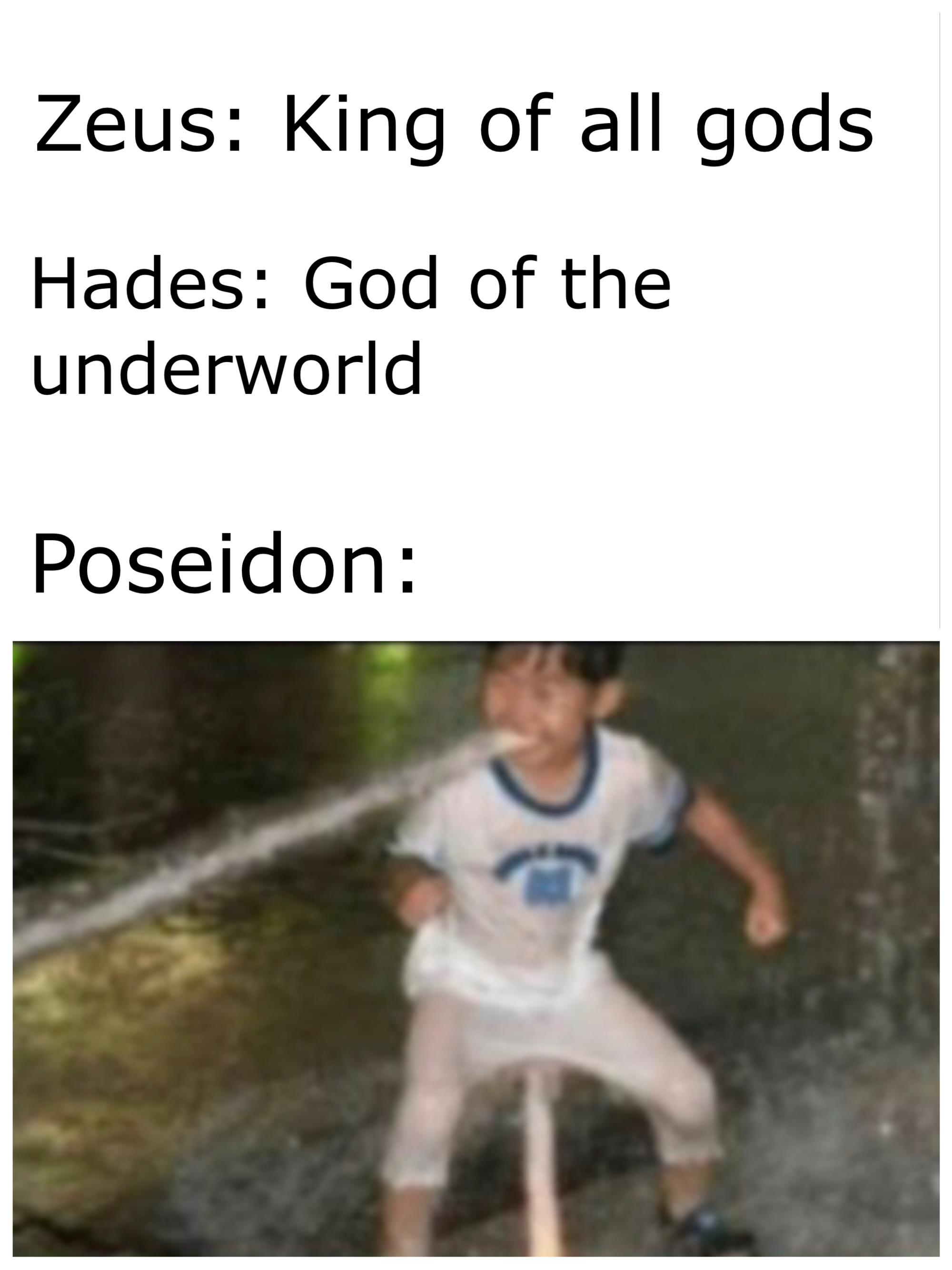 Poor Poseidon | Scrolller