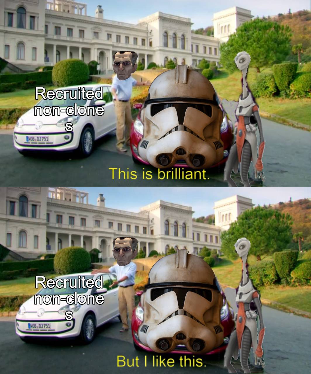 Poorly photoshopped bad batch meme | Scrolller