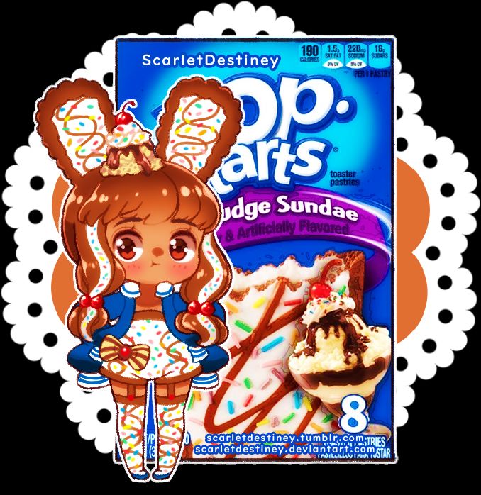 Poptart Bun-Buns: Hot Fudge Sundae [ScarletDestiney] | Scrolller
