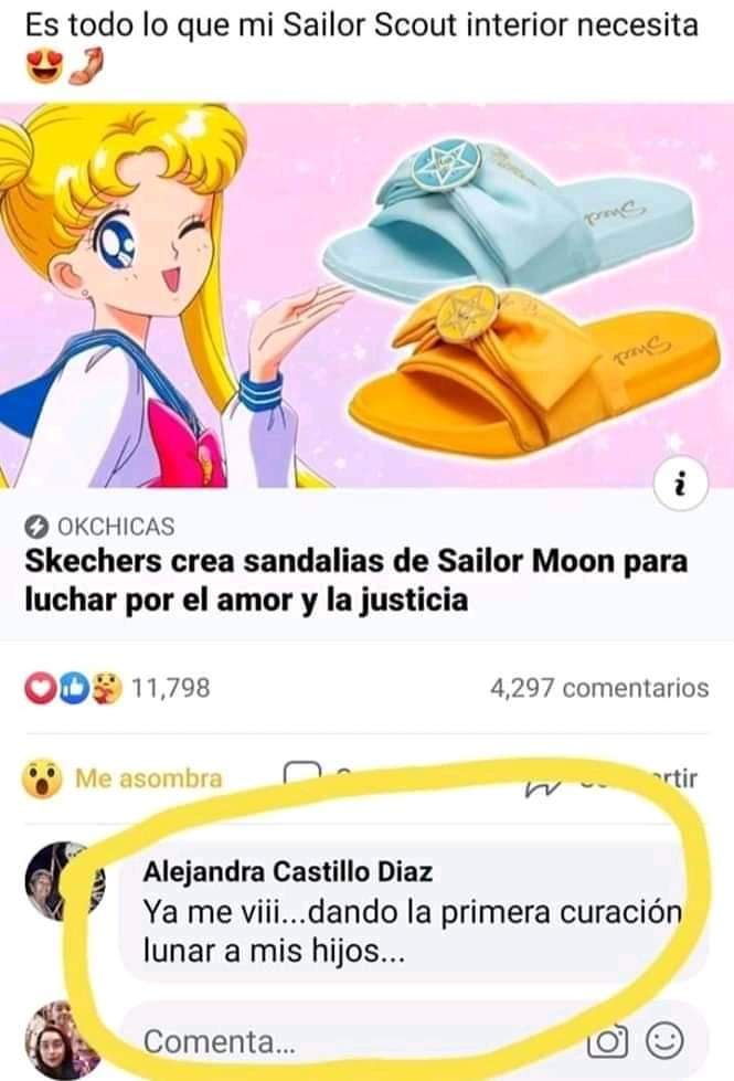 ¡Por el poder de la chancla lunar! | Scrolller