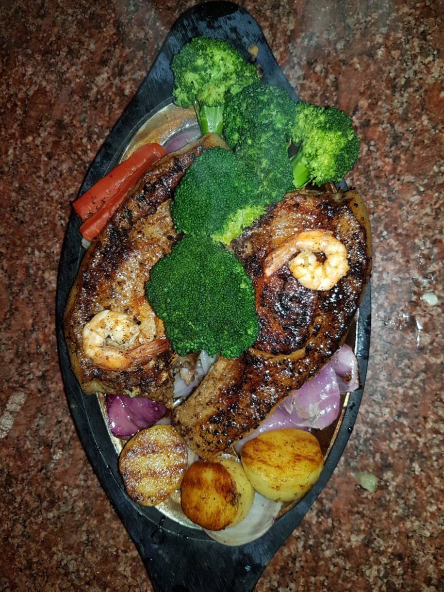 Pork steak sizzlers (I made) | Scrolller