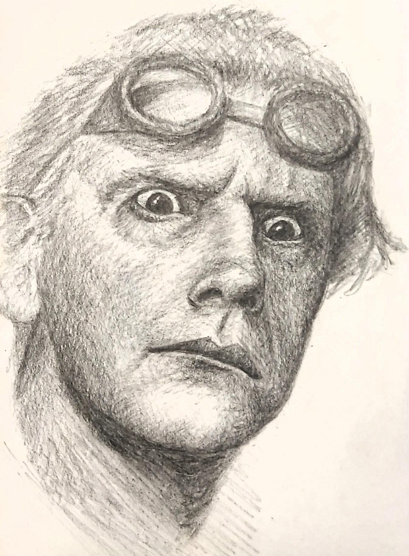 Portrait Study By Me Graphite On Paper 2021 Scrolller
