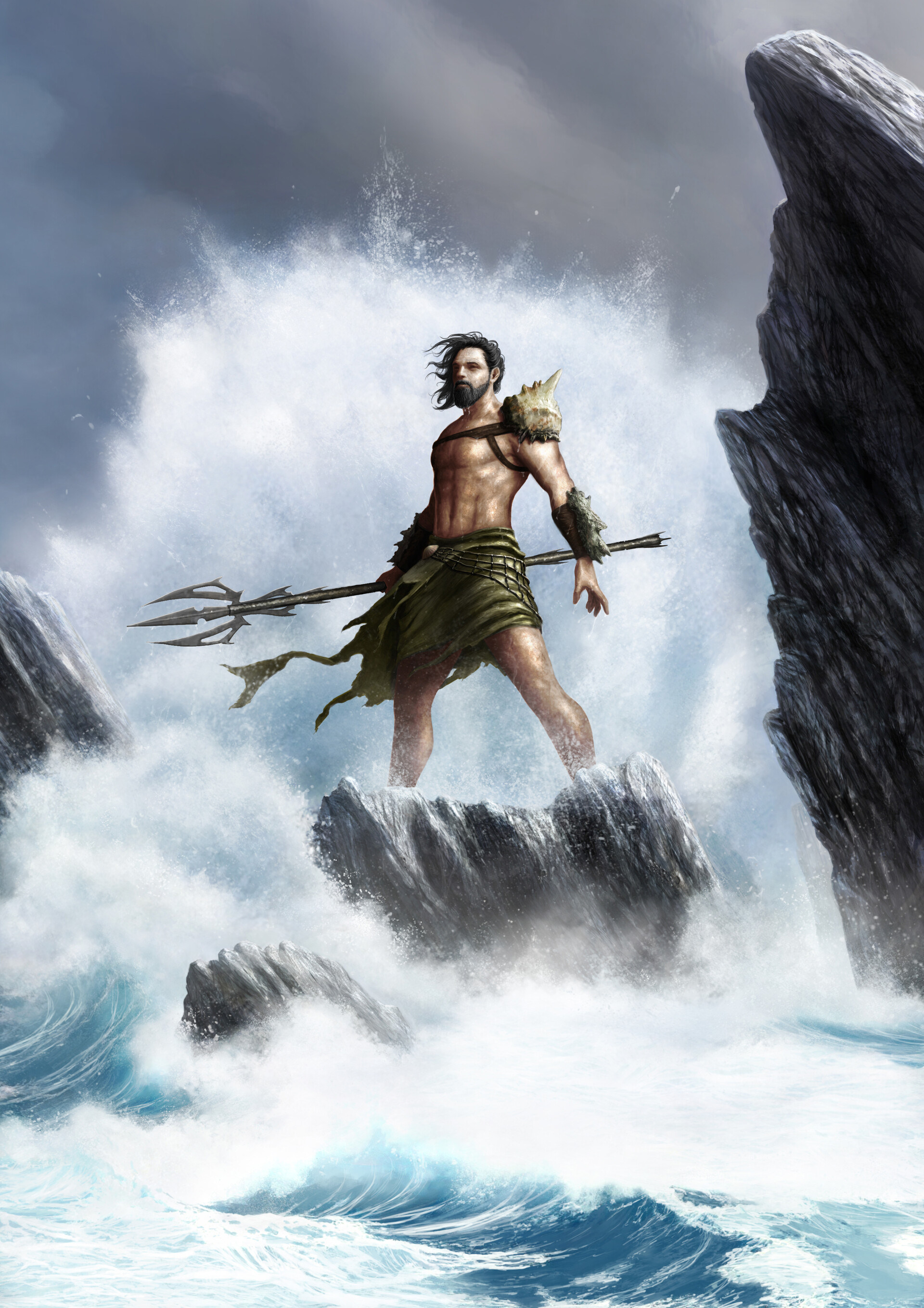 Poseidon god of the sea. | Scrolller
