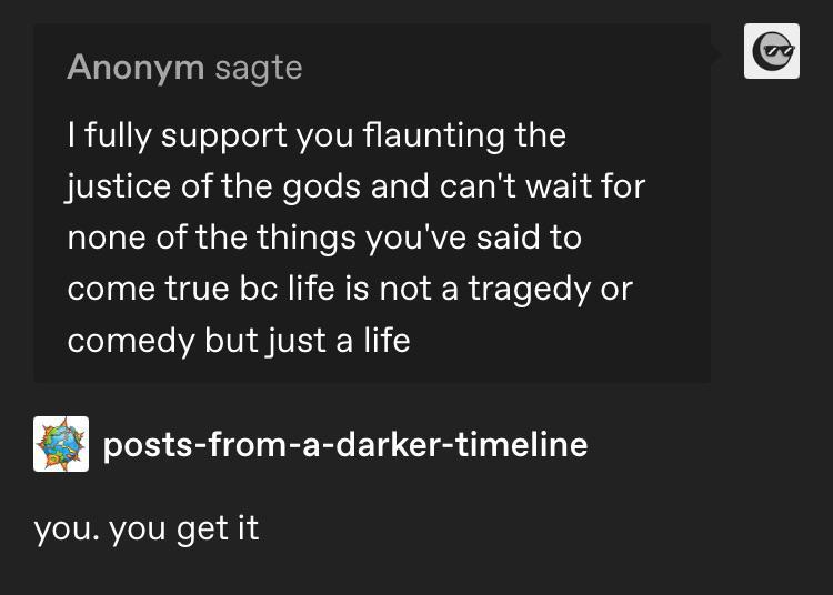 posts from a darker timeline is THE thing 2020 needed | Scrolller