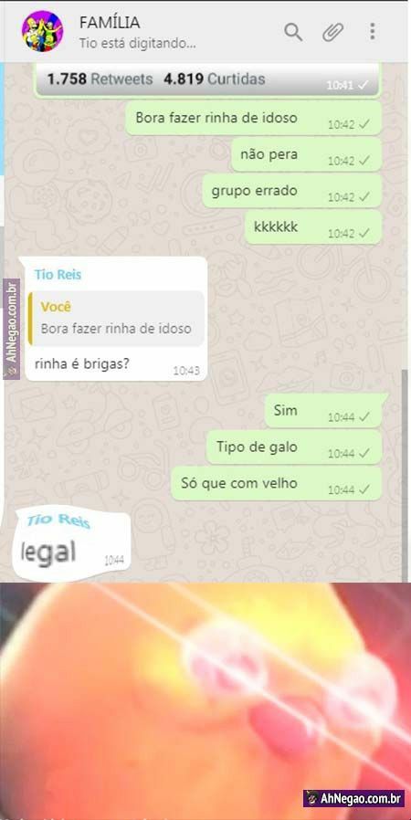 Pouha menor rinha de idoso aí é foda vei | Scrolller