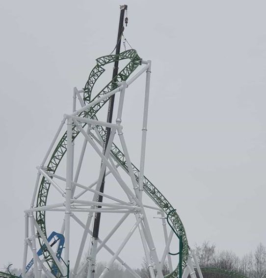 Power Park Gerstlauer Infinity coaster new element | Scrolller