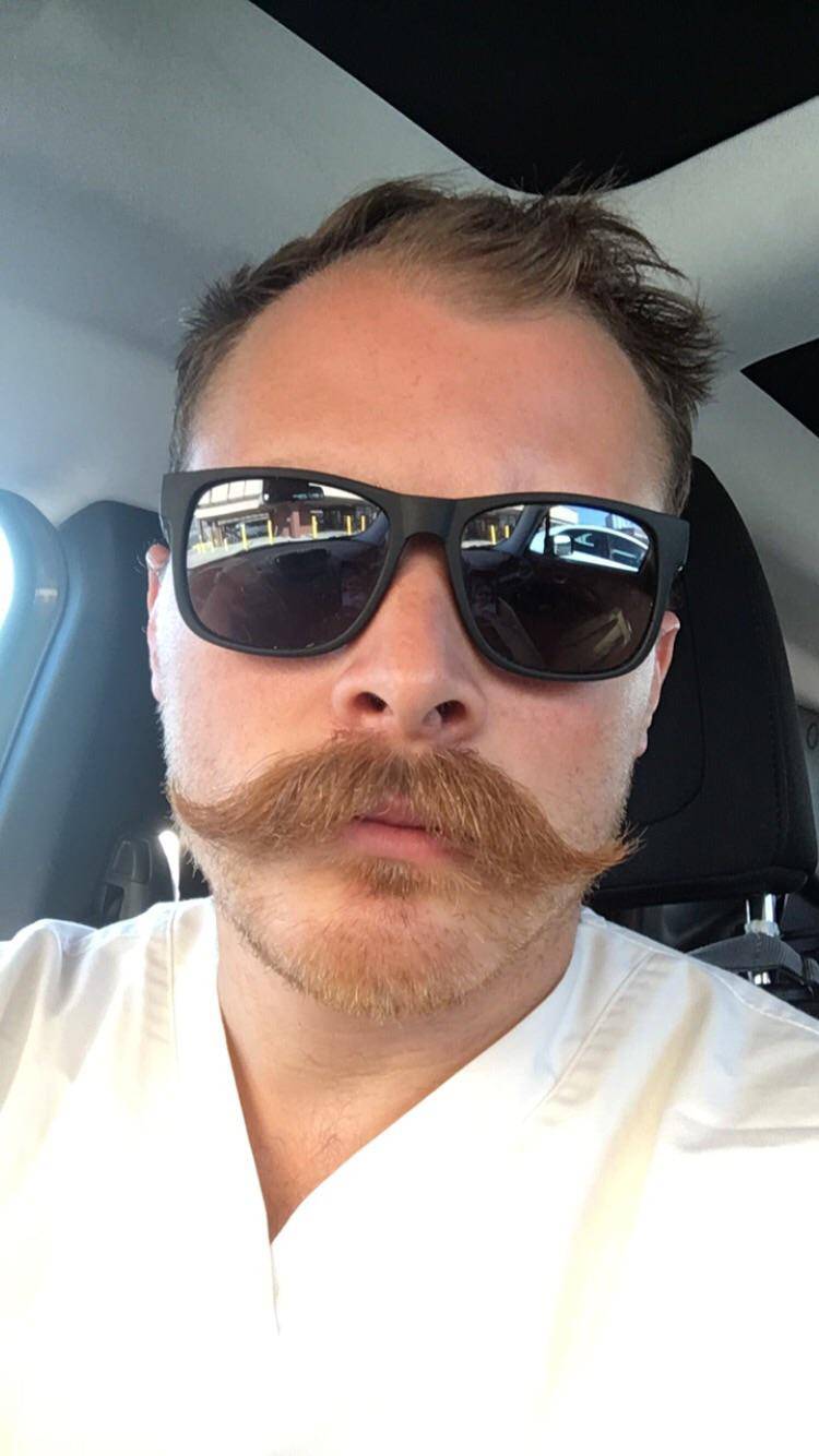 Pre 12 hour shift Stache. | Scrolller