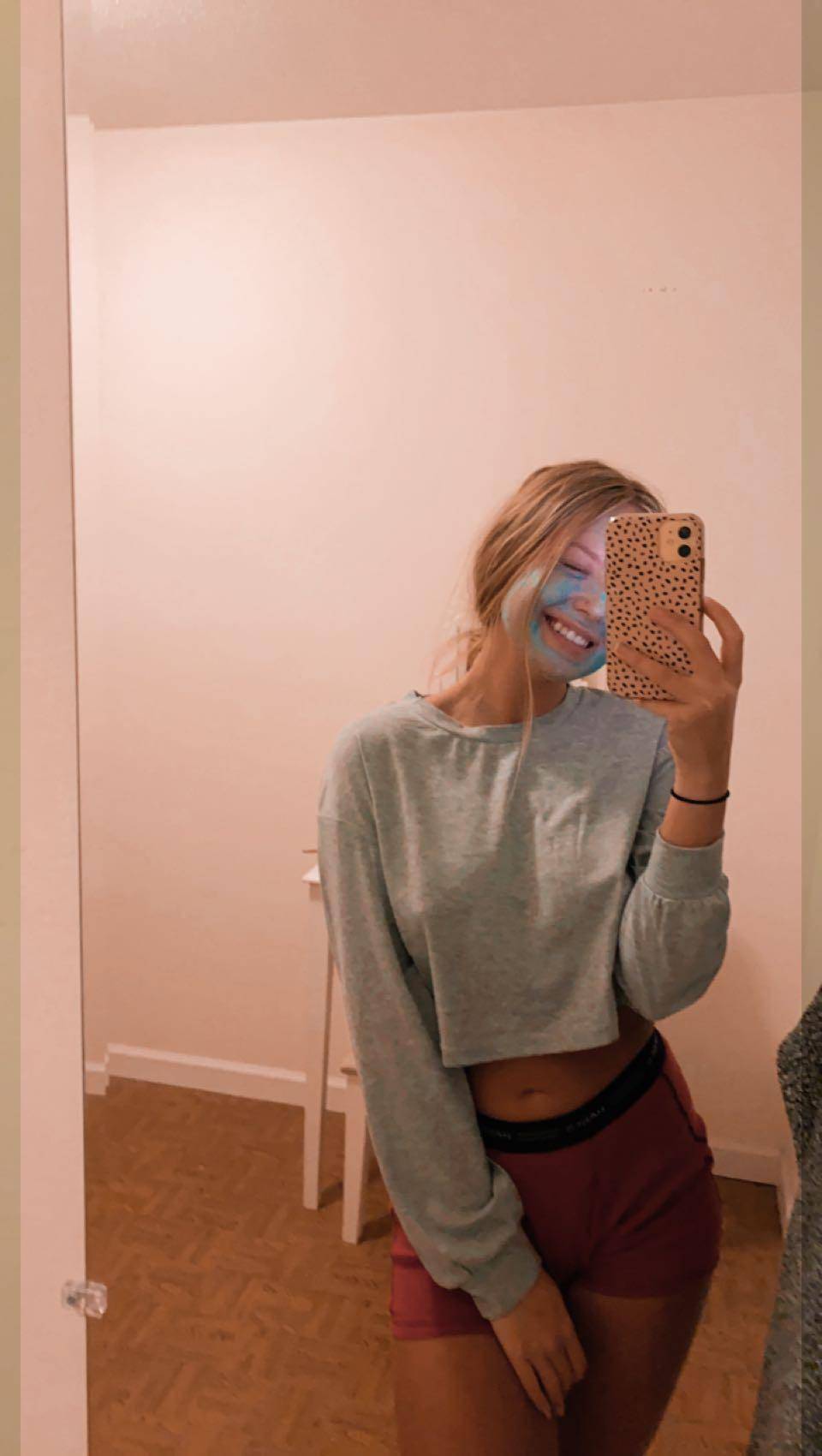 pre shower routine... face masks and comfy boxers are a must 😇 | Scrolller