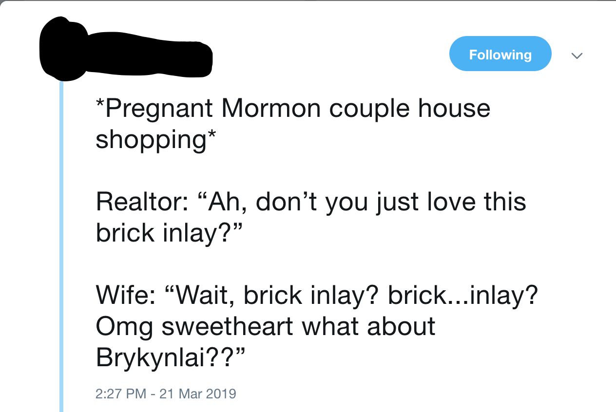 Pregnant Mormon couple | Scrolller