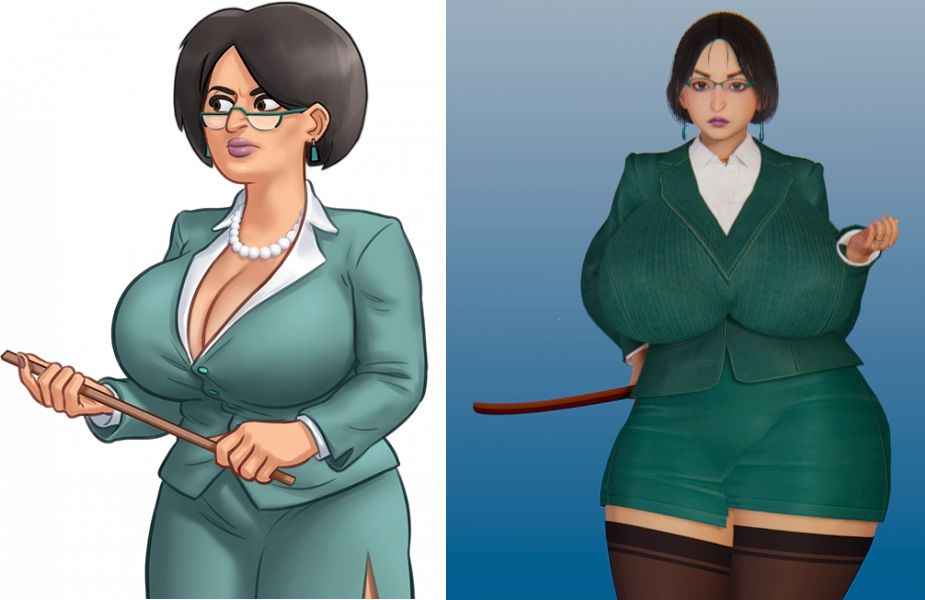 Principal Smith from Summertime Saga | Scrolller