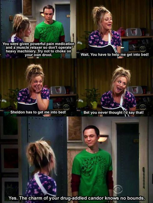Probably the best moment of Sheldon and Penny ever. | Scrolller