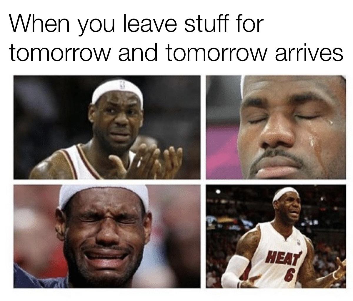 Procrastination has its cons | Scrolller