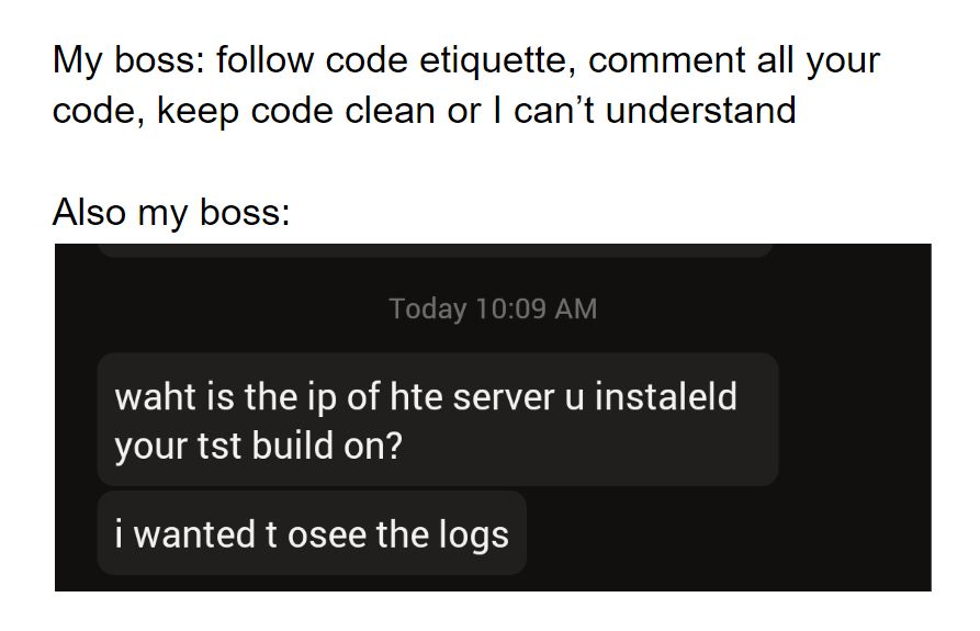 programmer more like no grammar | Scrolller
