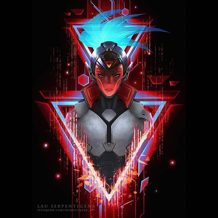 PROJECT: Akali Fan art By:@serpentigena_art | Scrolller