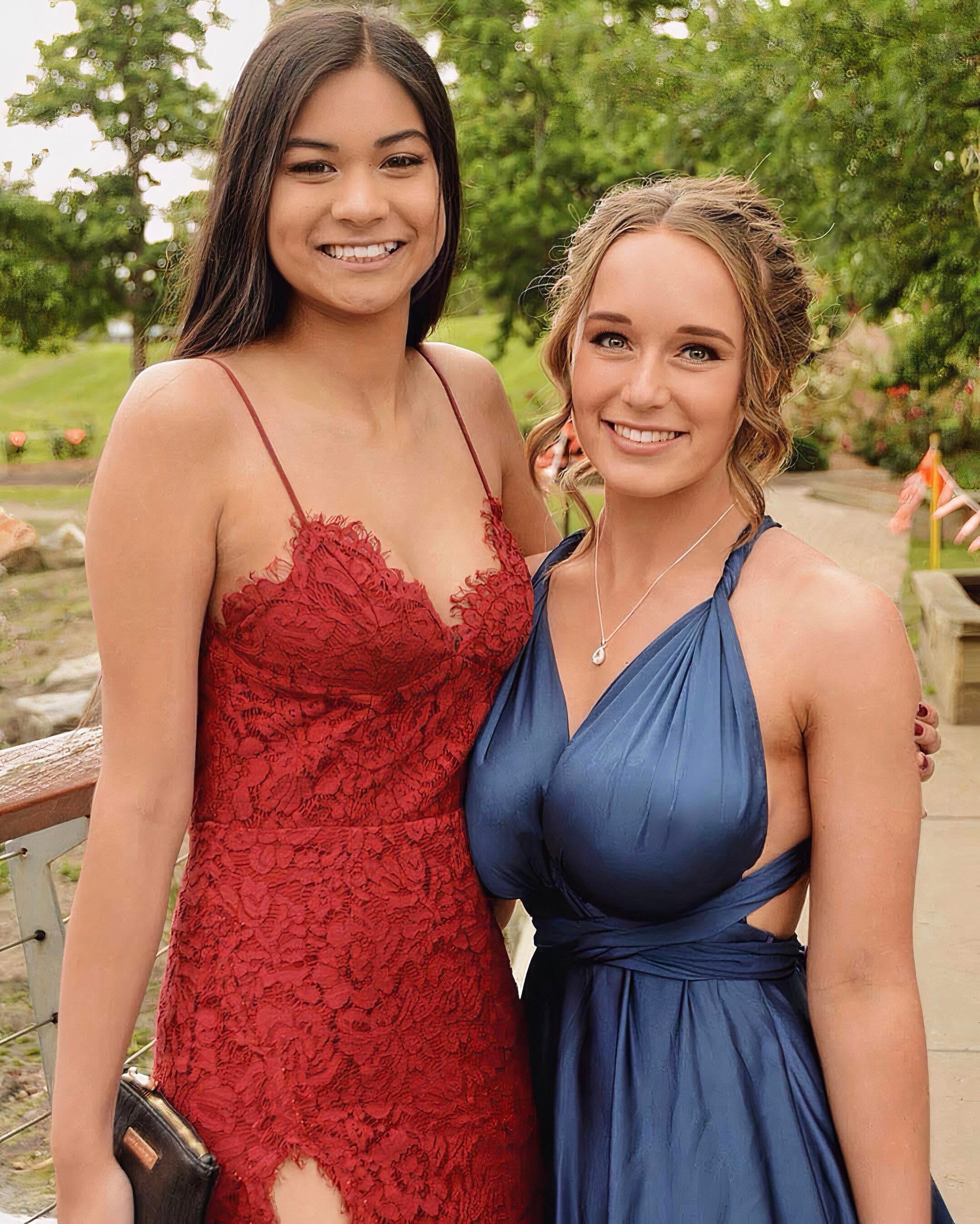 Prom with her breast friend | Scrolller