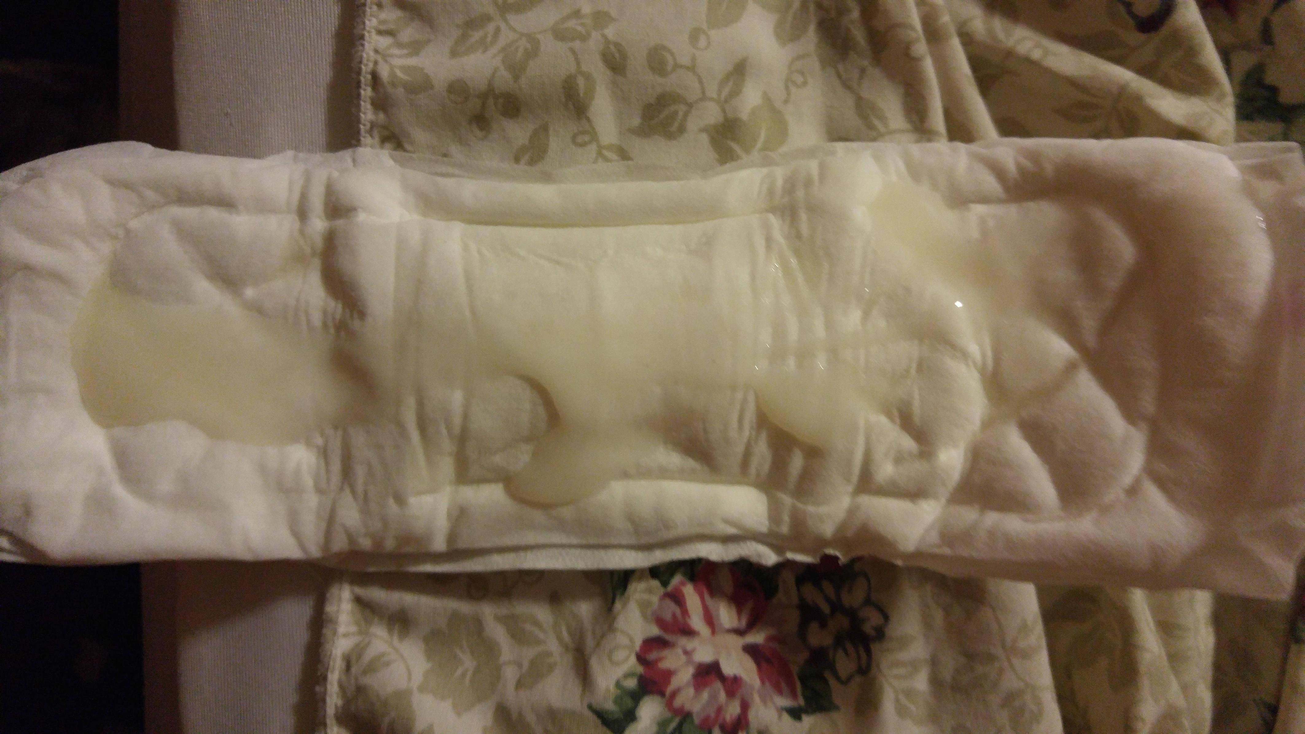 [Proof] cum on a maxi pad | Scrolller