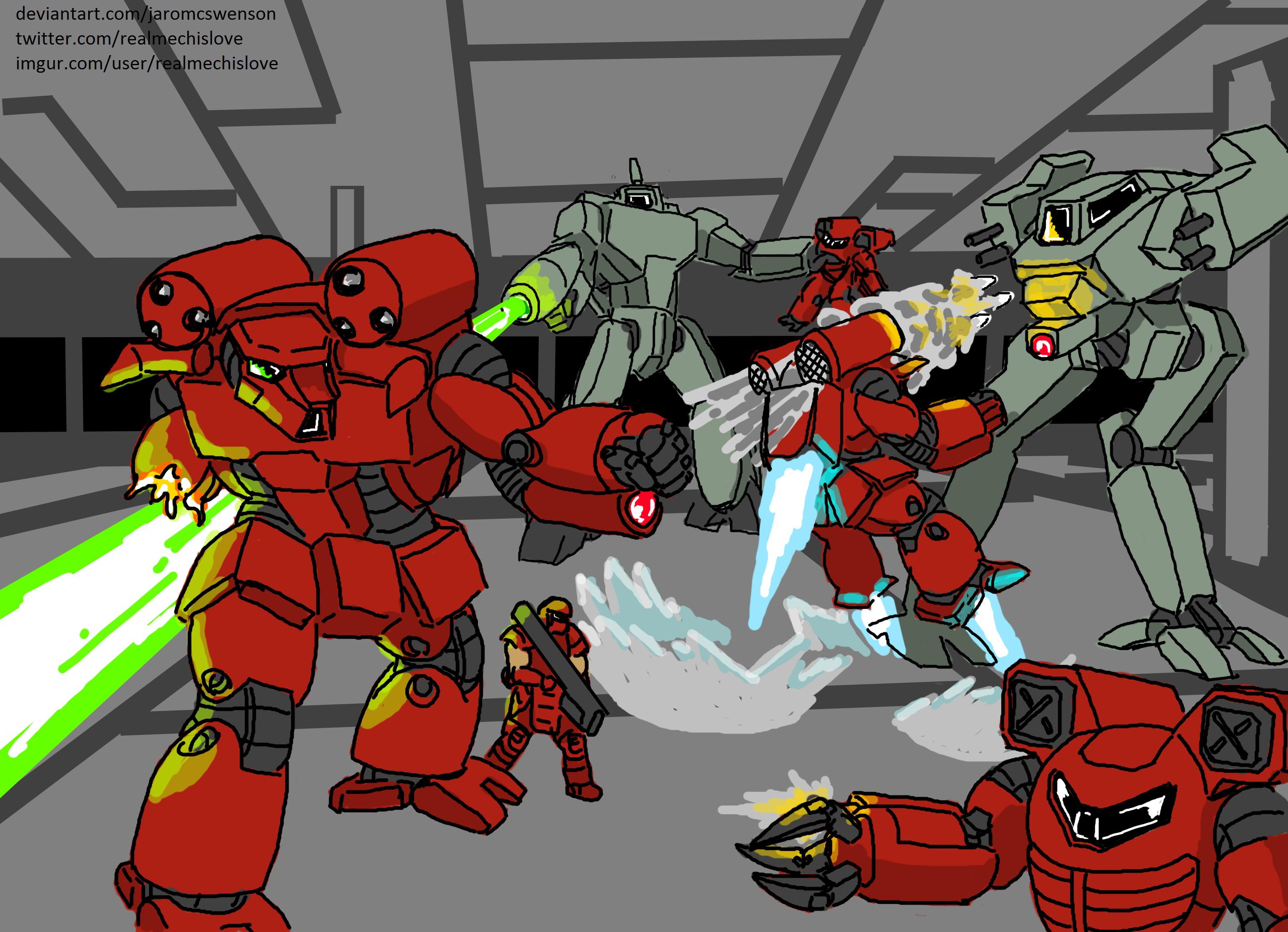 Protomech fancomic Promo 1 (my battletech fanart)(lore/description in comments) | Scrolller