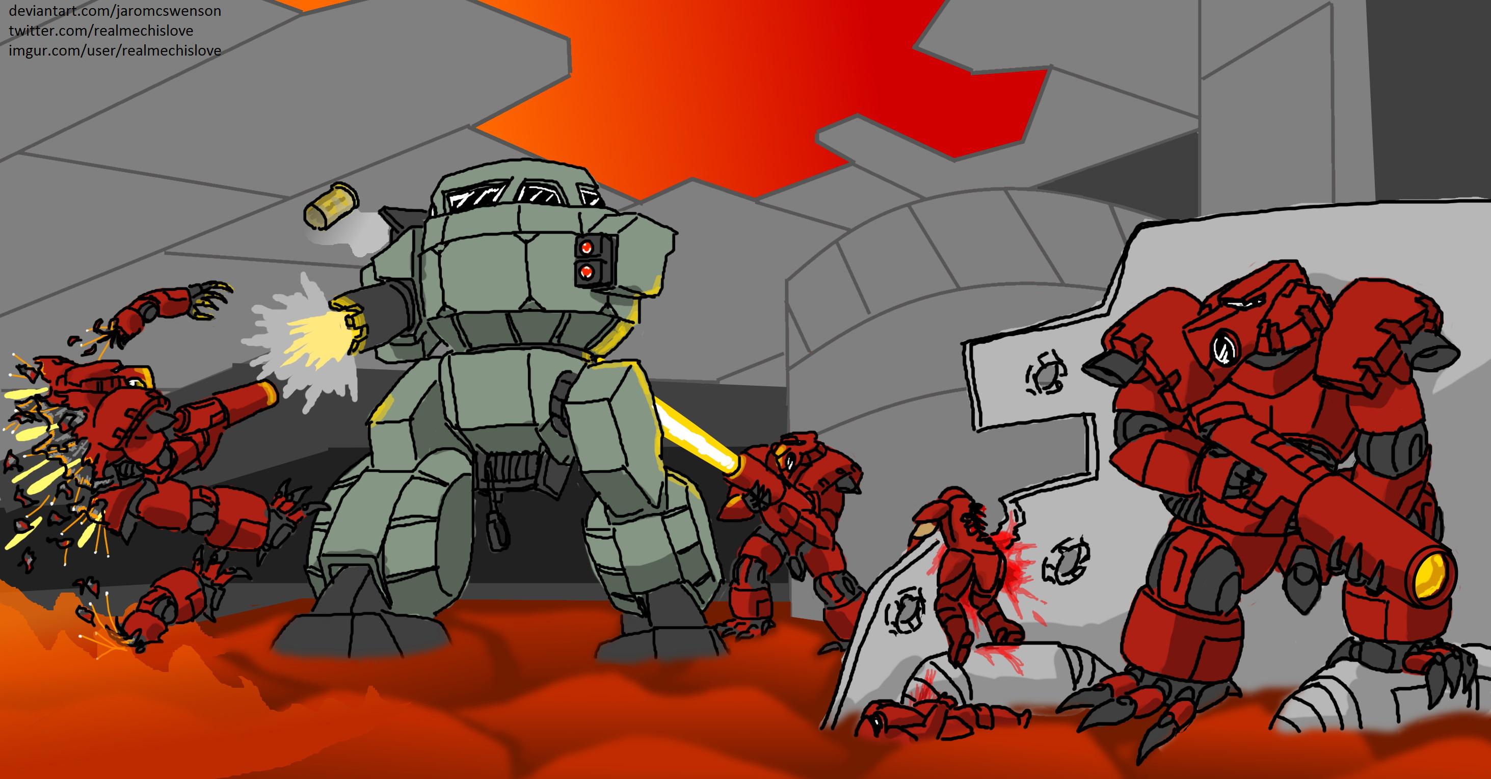 Protomech fancomic Promo 1 (my battletech fanart) (lore/description in ...