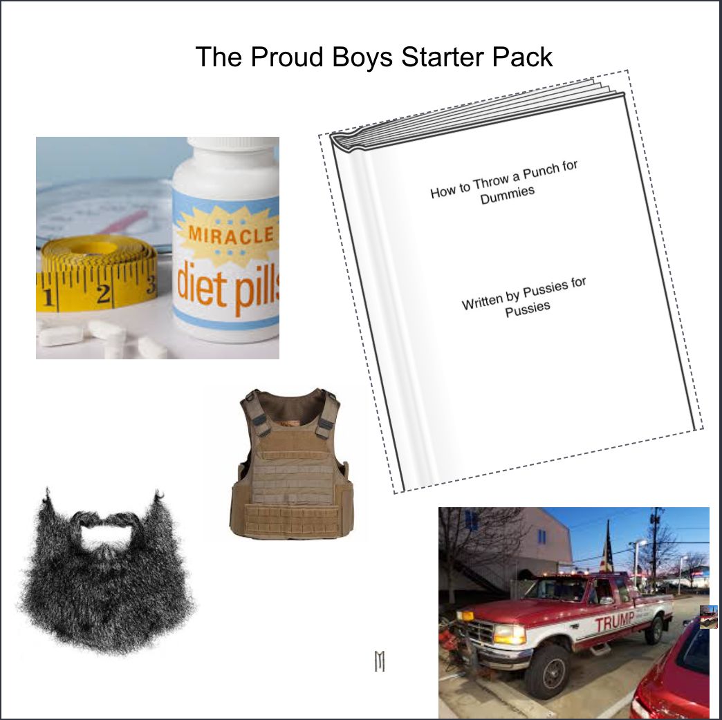 Proud Boys Starter Pack | Scrolller
