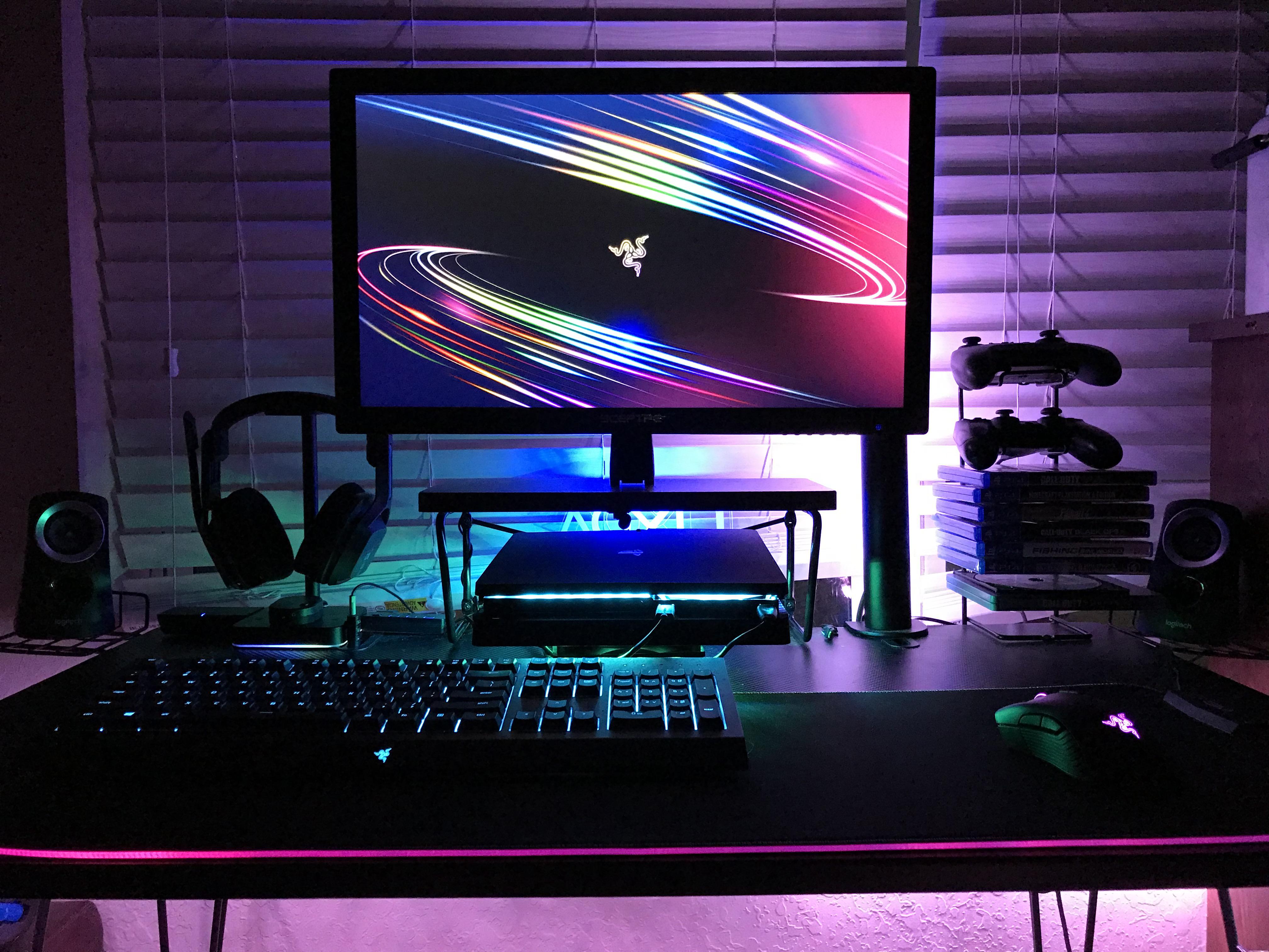 PS4 Razer Chroma setup | Scrolller