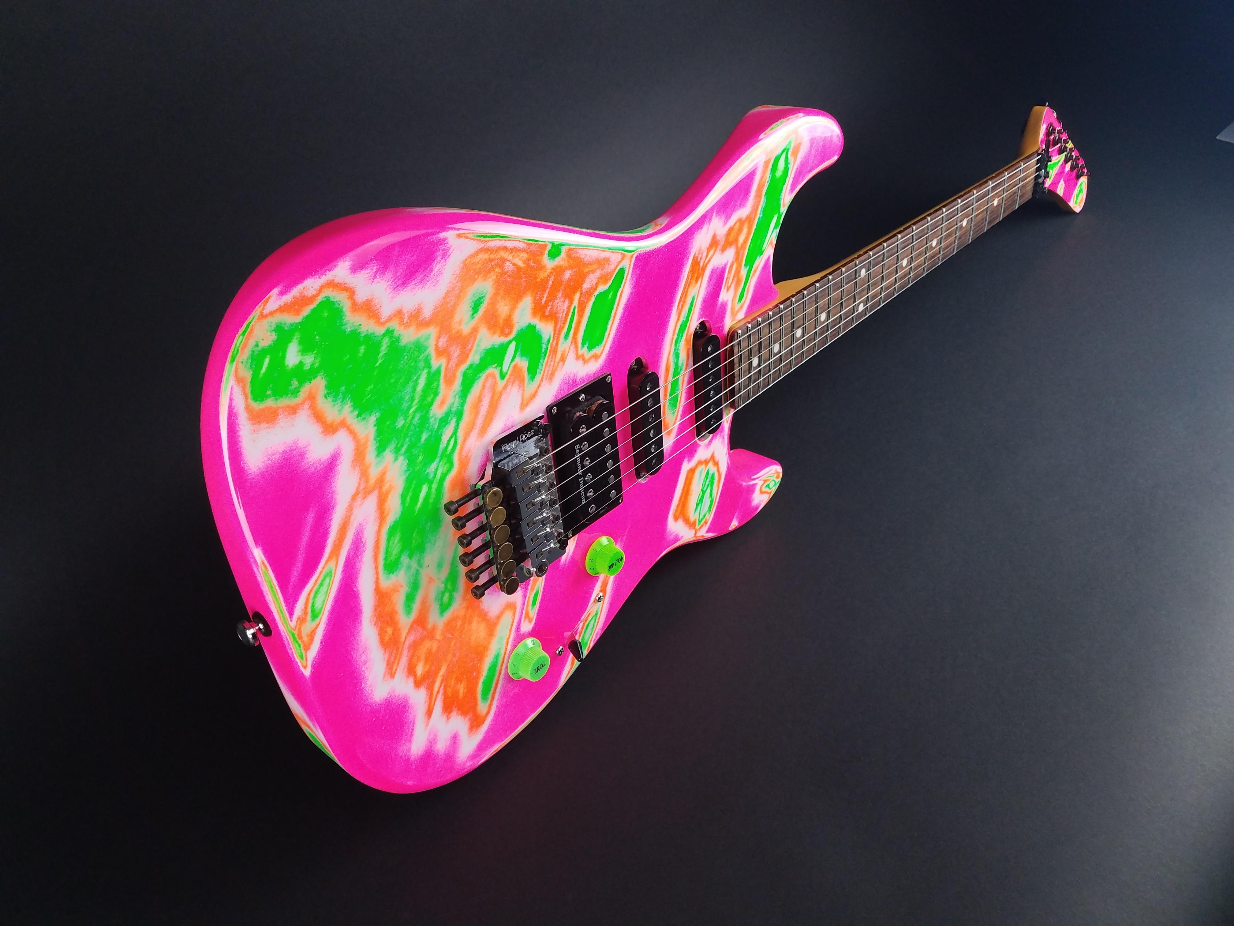 Psychedelic Vomit Jawbreaker, Refinish Complete! | Scrolller