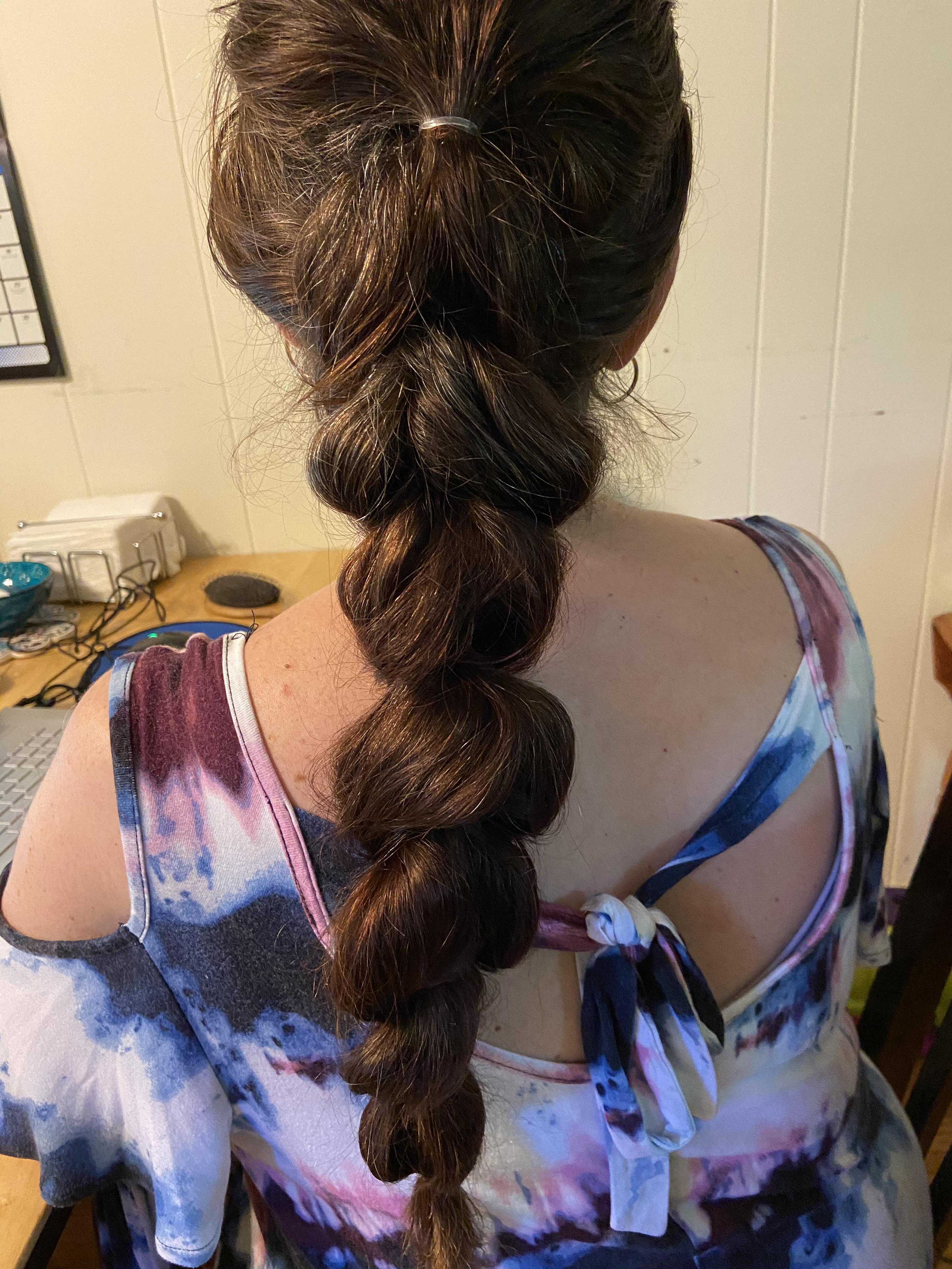 Pull through braid take two. | Scrolller