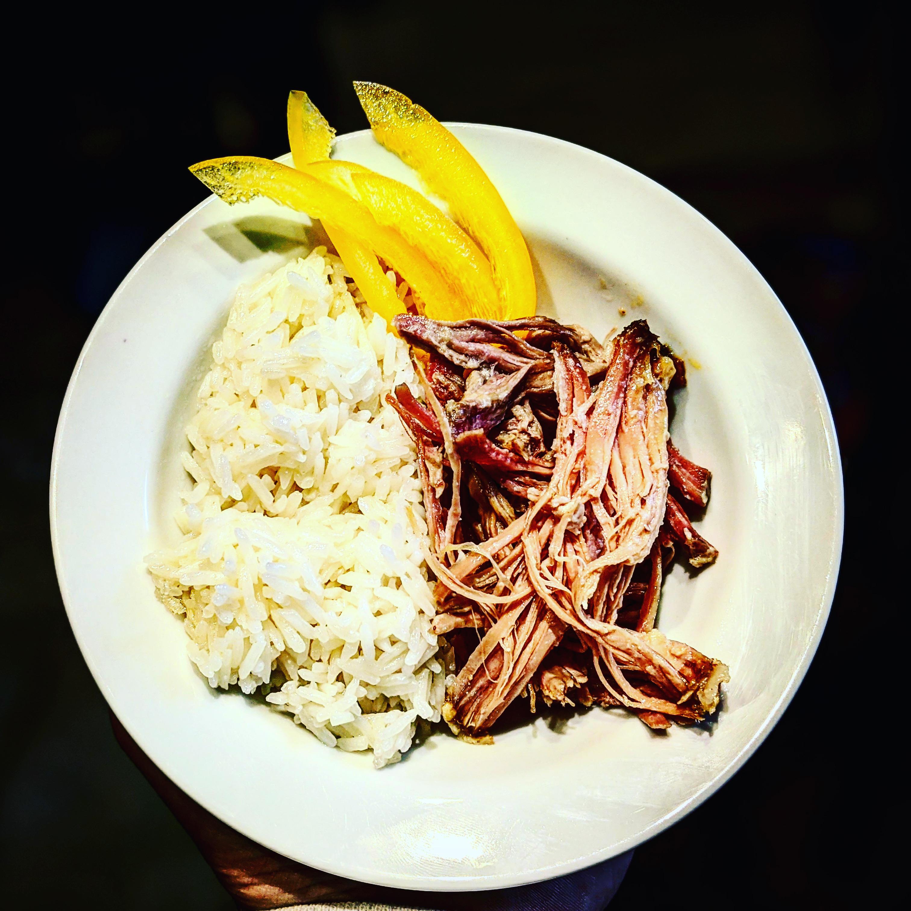 pulled pork and rice | Scrolller