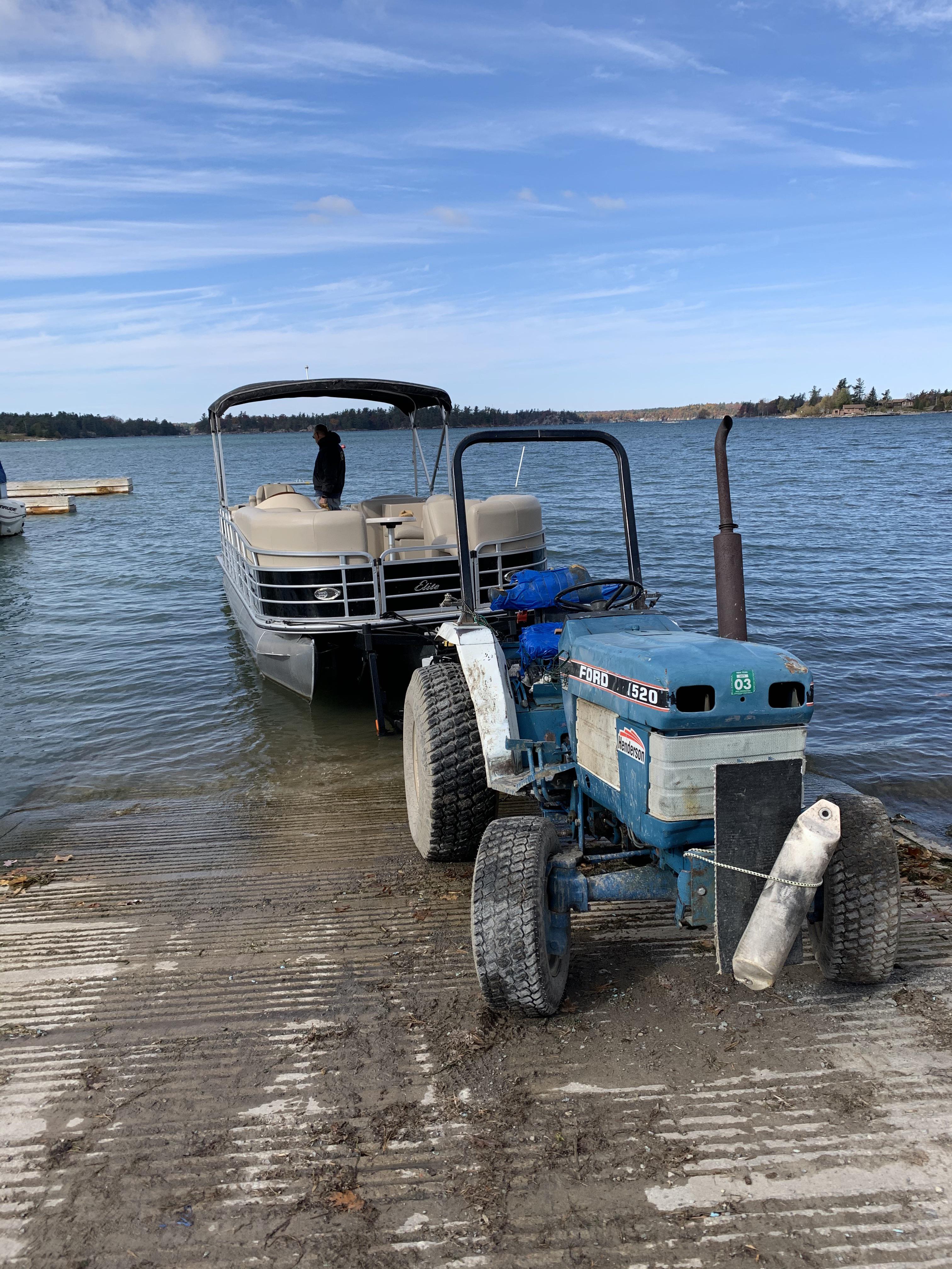 Pulling the last boat of the season with this Beast. Diesel 4x4 | Scrolller