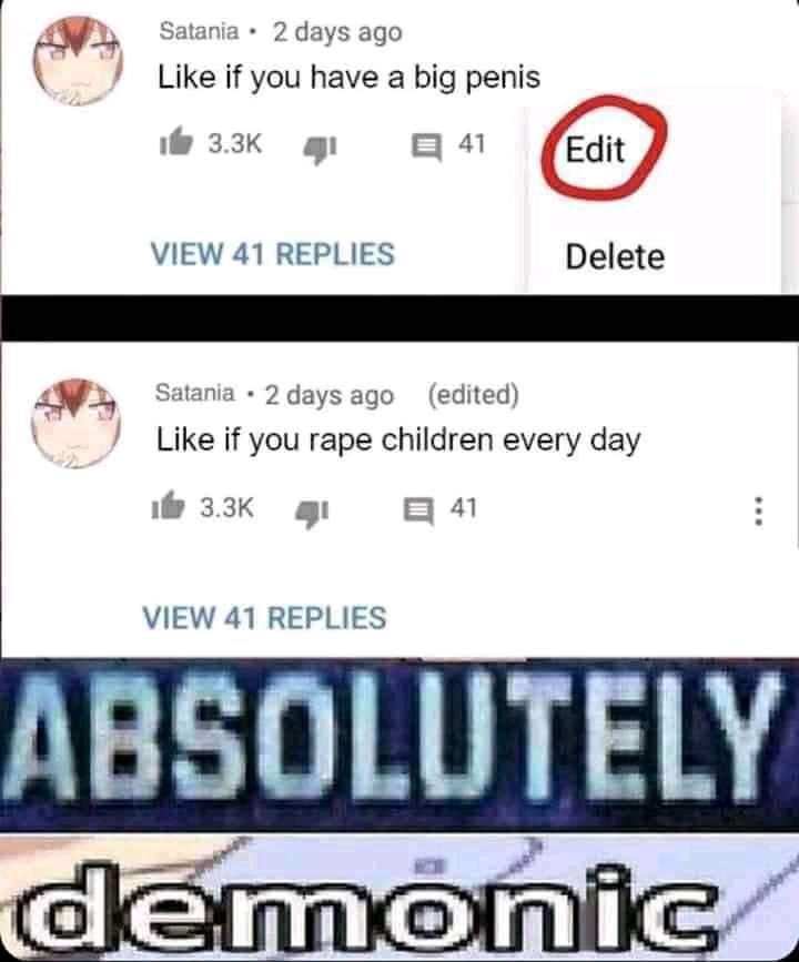 Pure evil | Scrolller