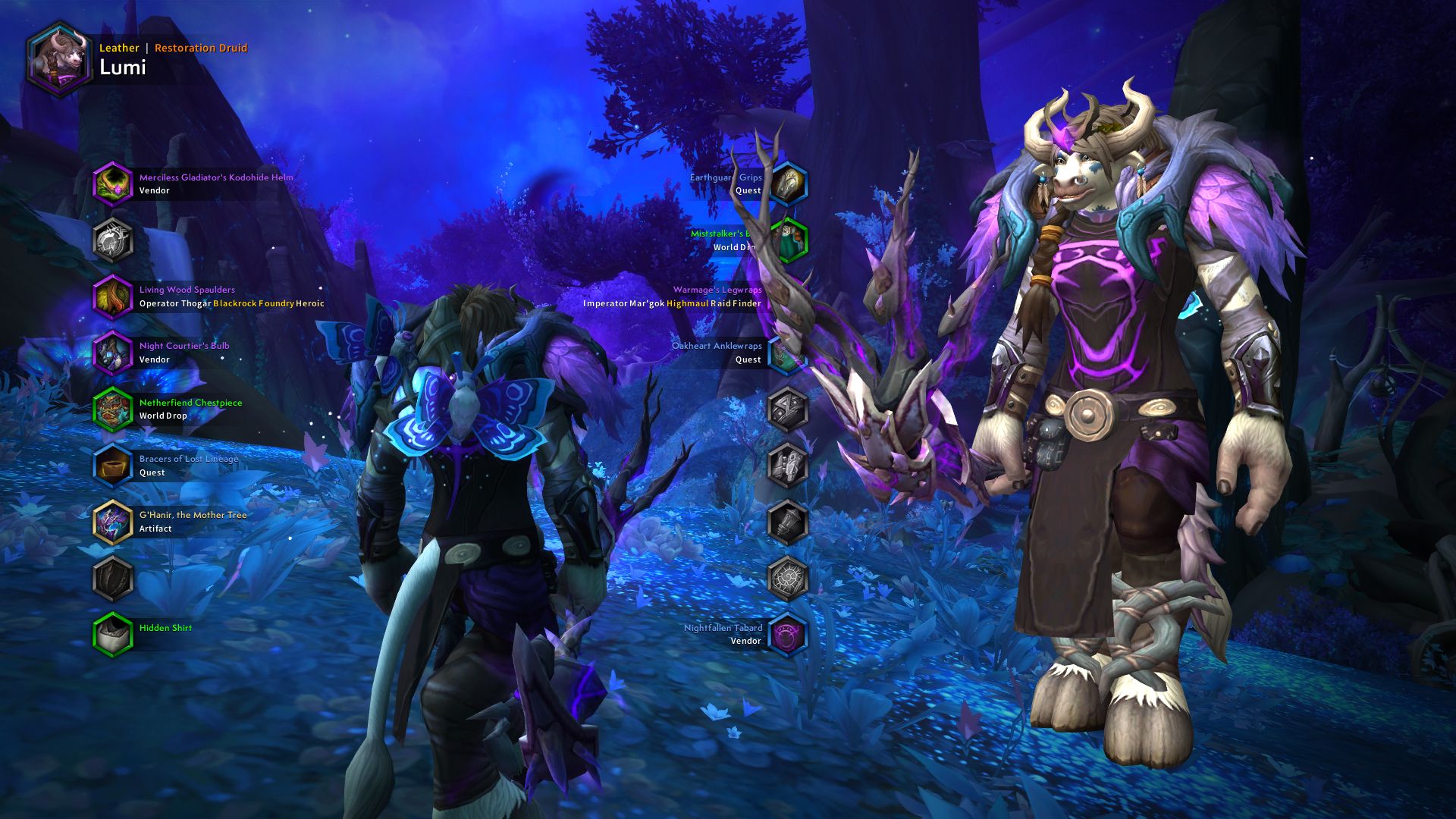 Purple Ardenweald druid | Scrolller