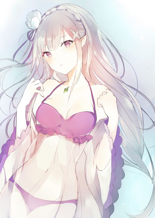 Purple Lingerie [Re:Zero] | Scrolller