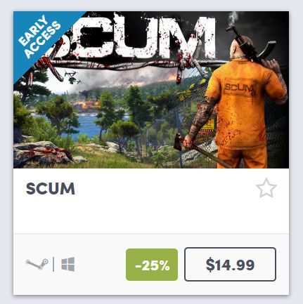 Put on the early access tag boss! | Scrolller