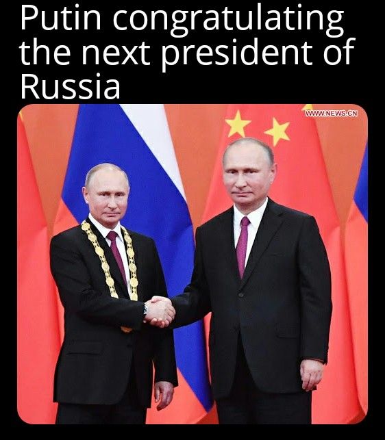 Putin finally retired | Scrolller