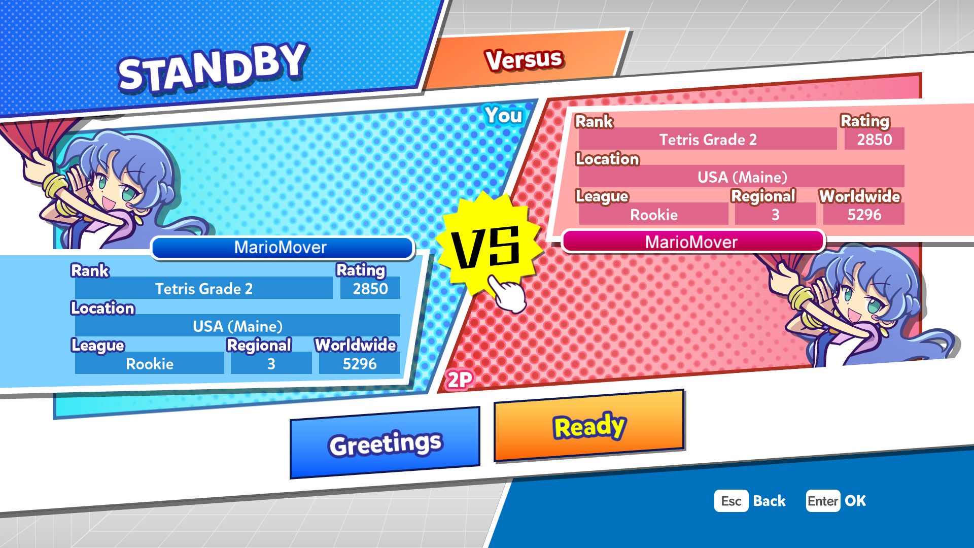 Puyo Puyo Tetris has a great matchmaking system | Scrolller