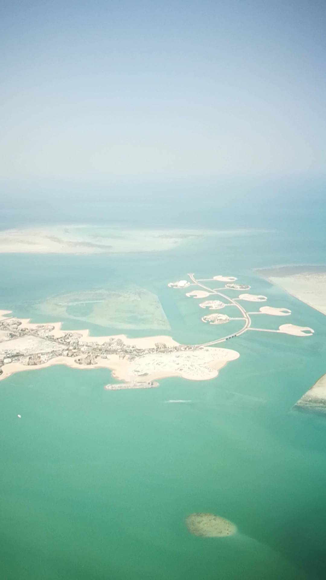 Qatar from above. Isola Dana | Scrolller