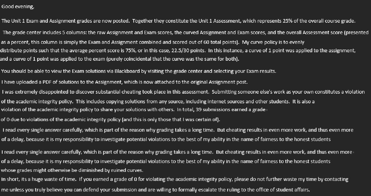 QC CS Students caught cheating | Scrolller