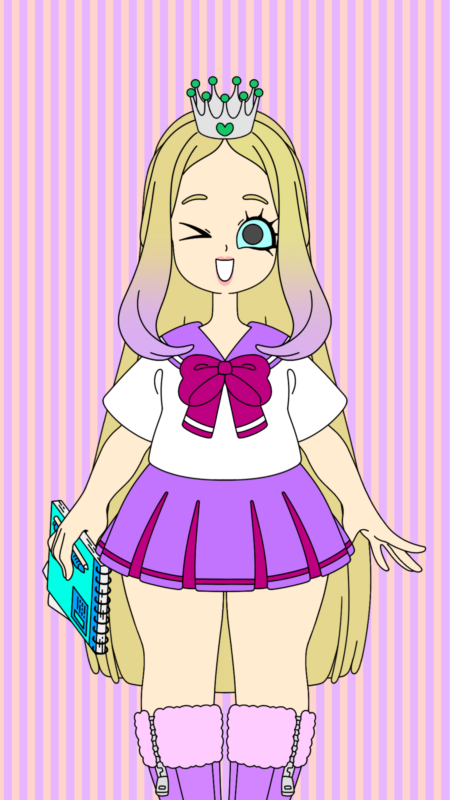 QTCinderrella - MGM2 Fanart. [ Reddit Award Crown and Twitch Gear ] | Scrolller