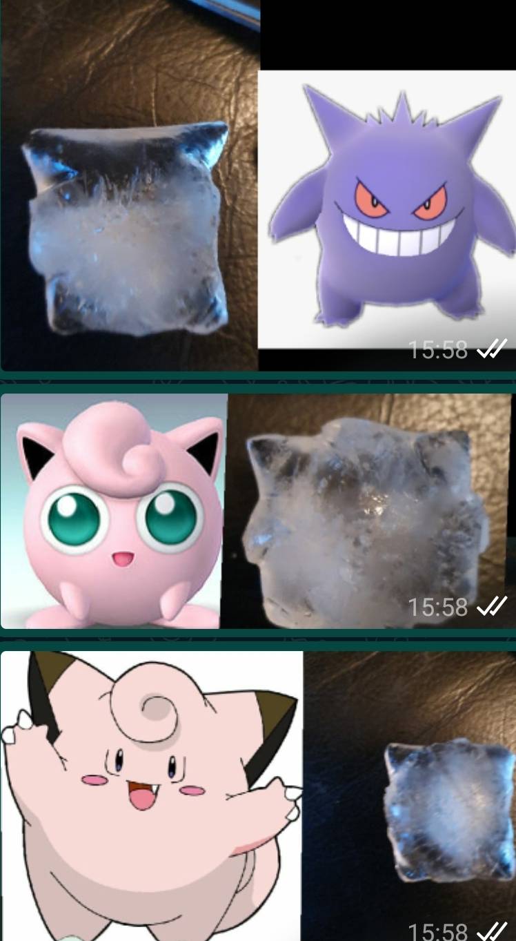 Quarantine making me see shapes in my ice cubes.... | Scrolller